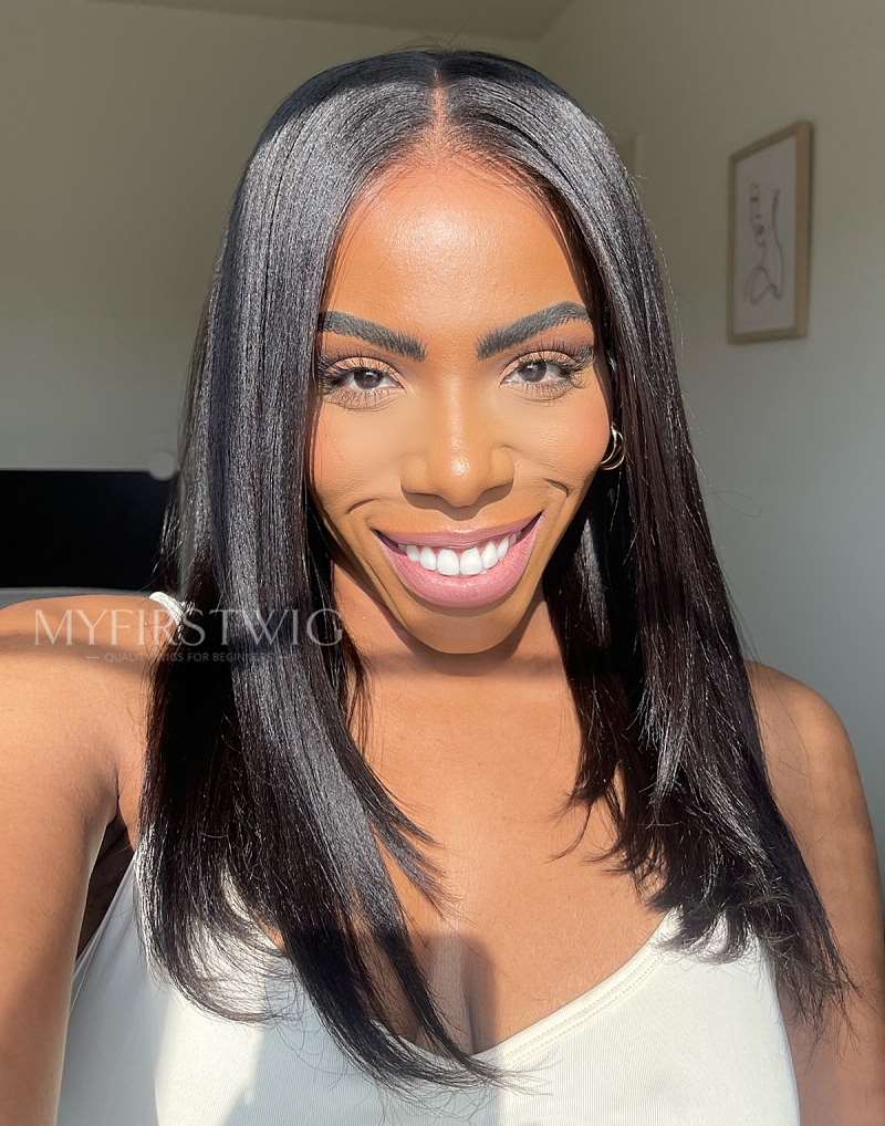 16-20 Inch Straight Middle Part HD Lace Wear & Go Glueless Wig - CLS00 ...