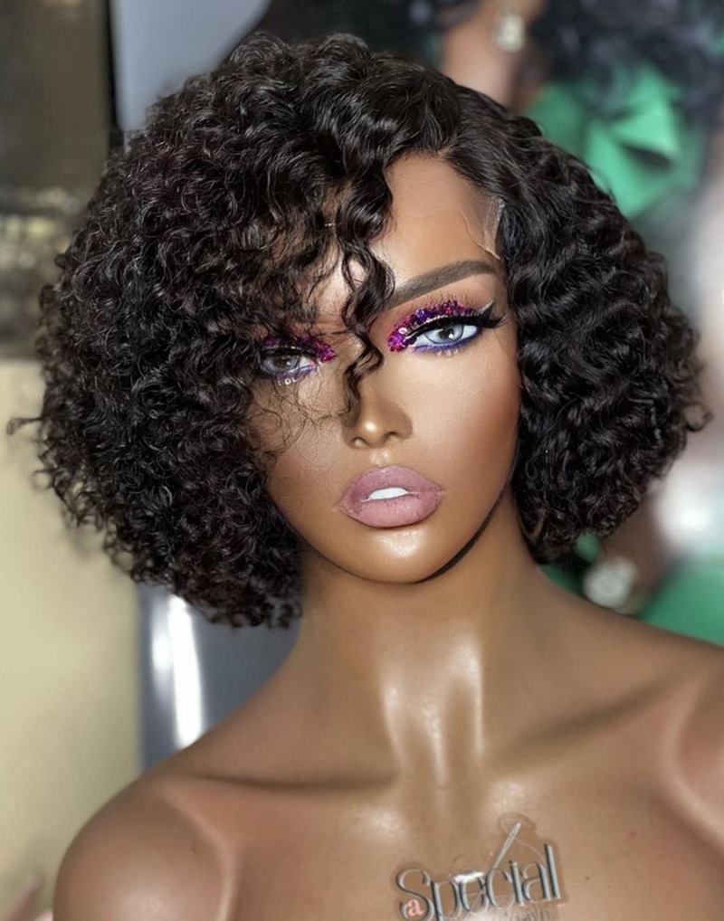 Pixie Short Deep Wave Curly HD Lace Wear & Go Glueless Wig - CLC002 ...