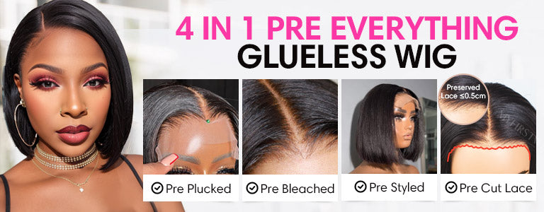 4x4 5x5 Glueless Closure Wigs – MyFirstWig Sale Zone