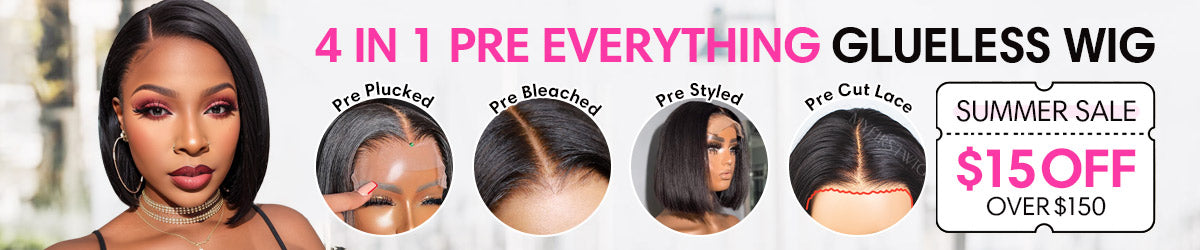 4x4 5x5 Glueless Closure Wigs – MyFirstWig Sale Zone